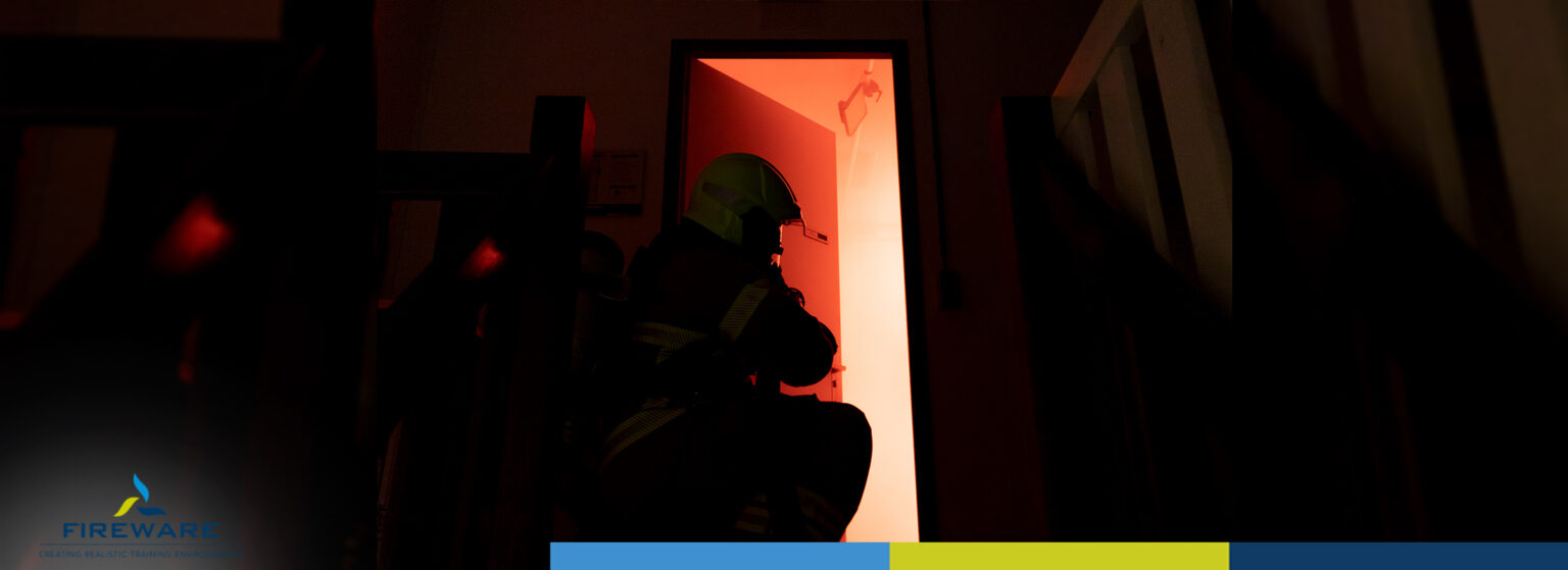 One mega large simulation: for a fire drill and filming at the same ...