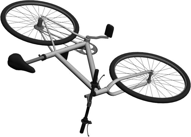 Bicycle lying down | FireWare